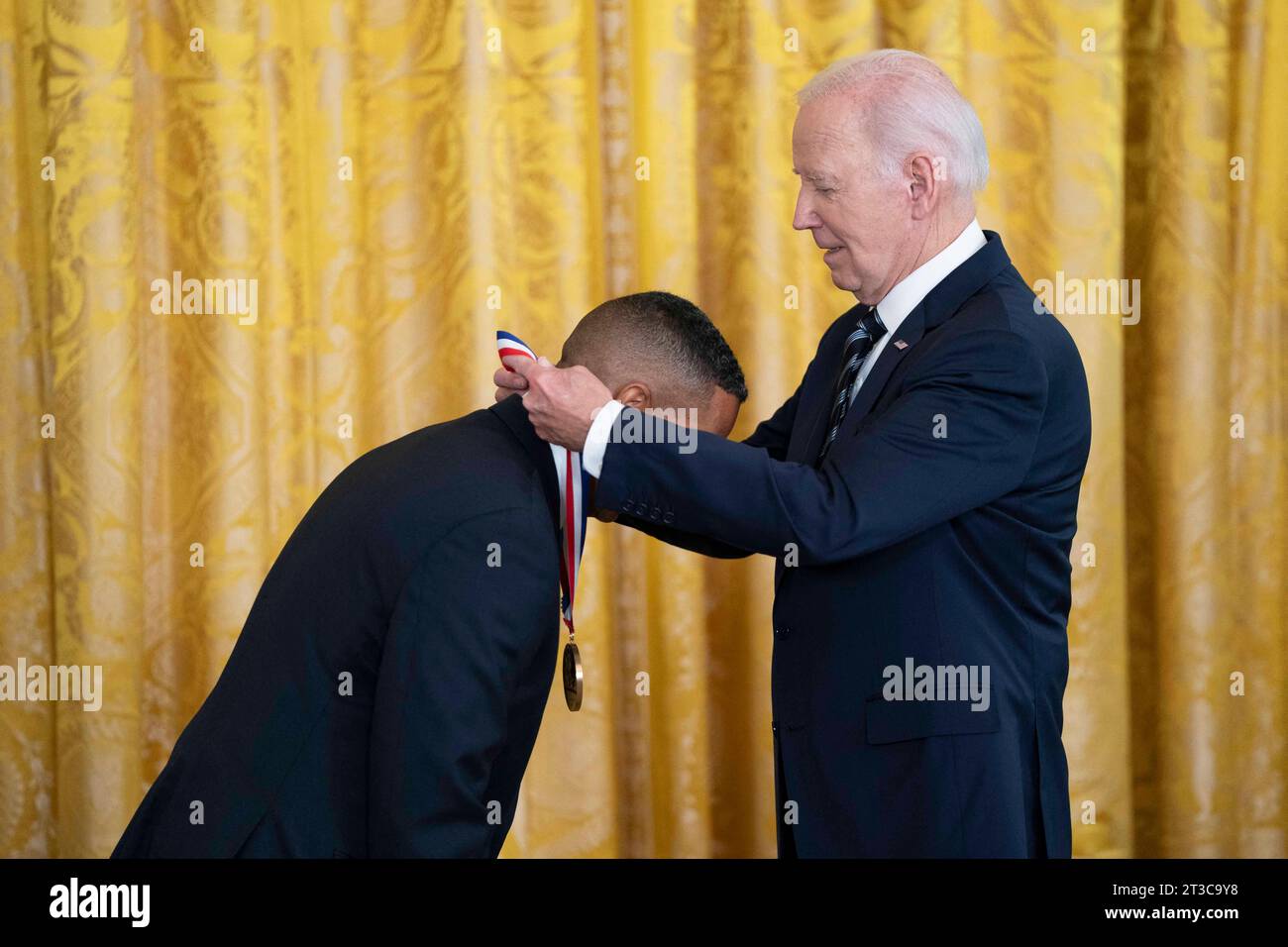 Washington, United States. 24th Oct, 2023. President Joe Biden awards ...