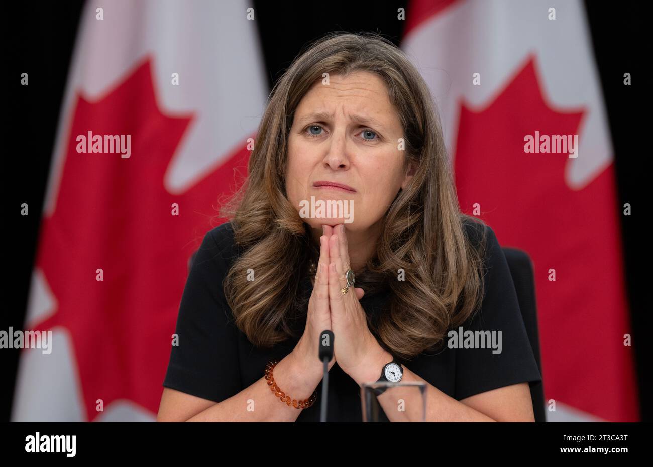 Ottawa, Canada. 24th Oct, 2023. Deputy Prime Minister and Minister of ...