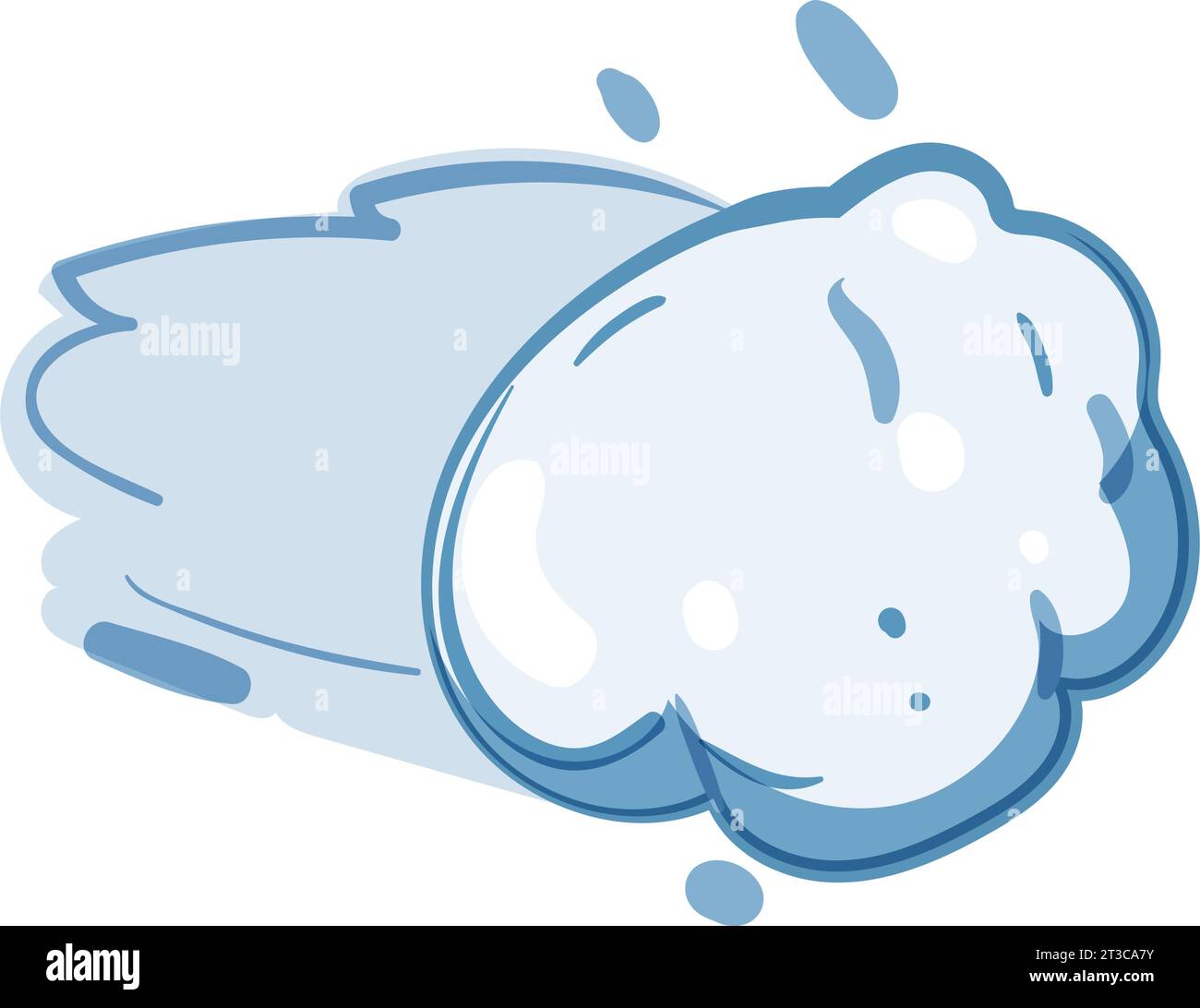 sphere snowball cartoon vector illustration Stock Vector Image & Art ...