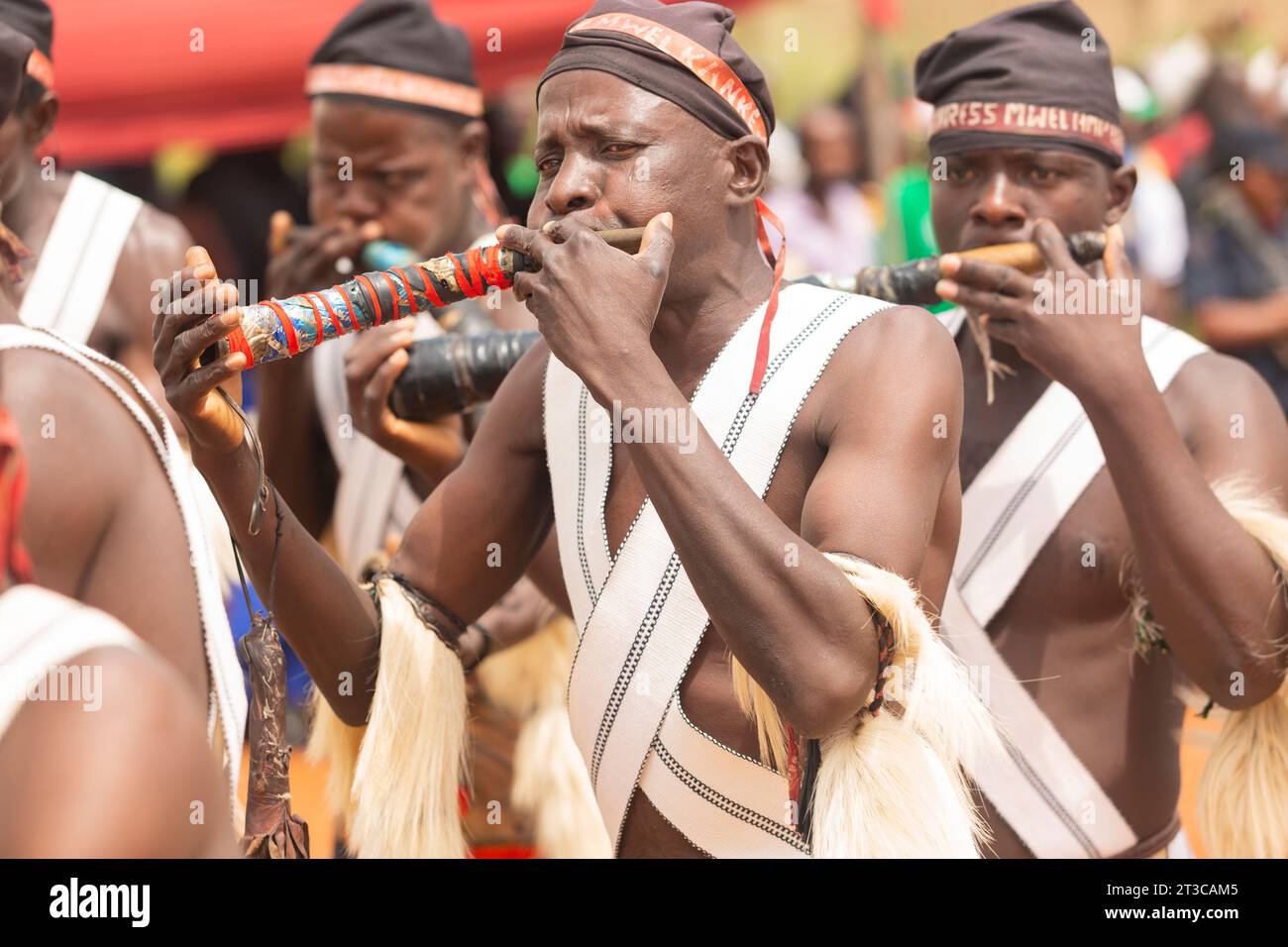 Sombi dancers performing during the 2023 Puusdung Festival at Pankshin ...