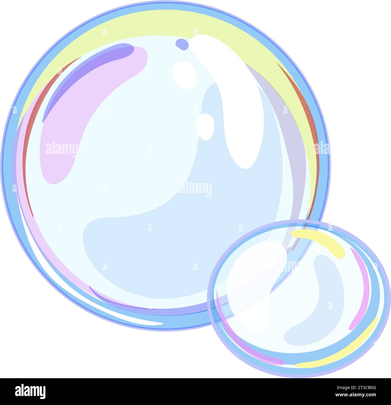 air soap bubbles cartoon vector illustration Stock Vector Image & Art ...