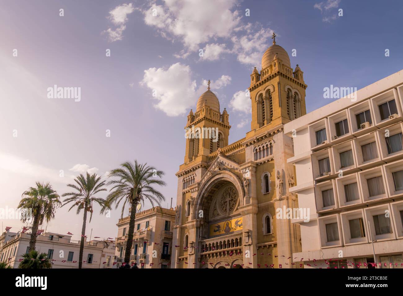 The building of Cathedral of Saint Vincent de Paul (Roman Catholic ...