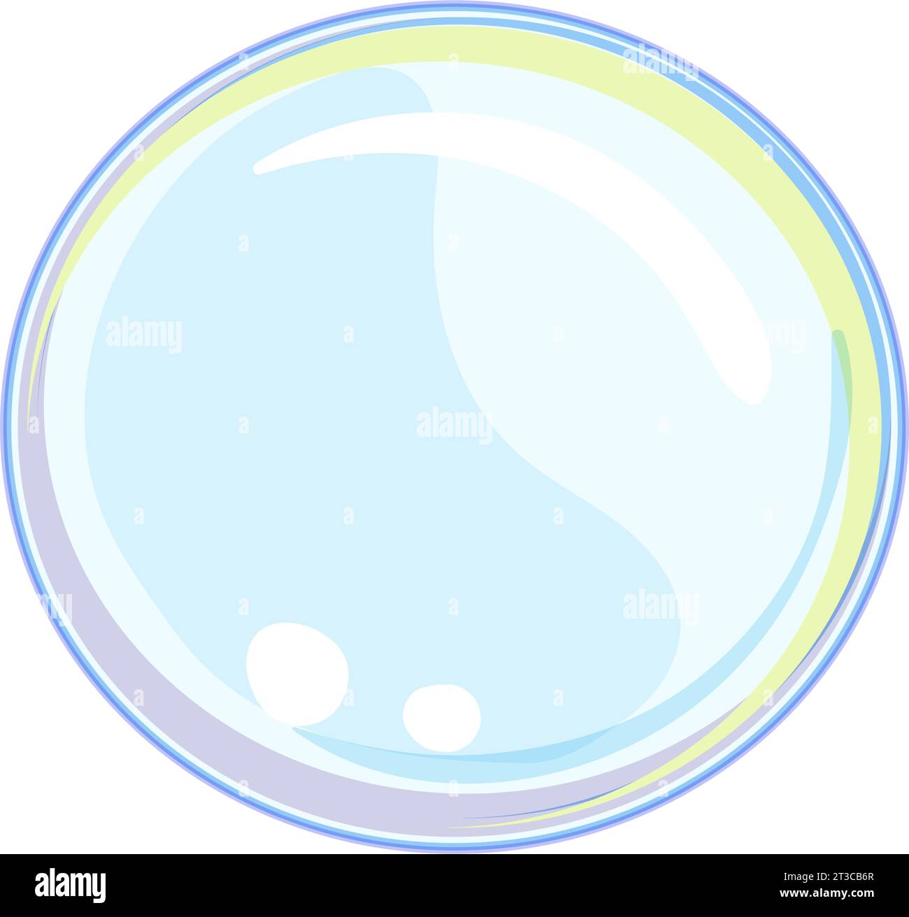circle soap bubbles cartoon vector illustration Stock Vector Image ...