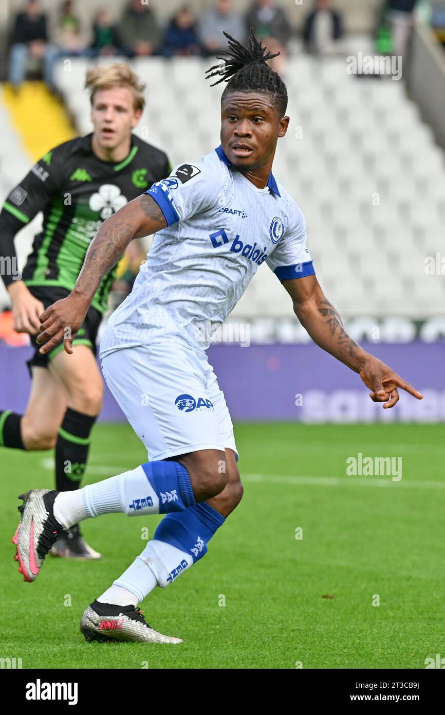 Gift Orban (20) of AA Gent pictured during the Jupiler Pro League ...