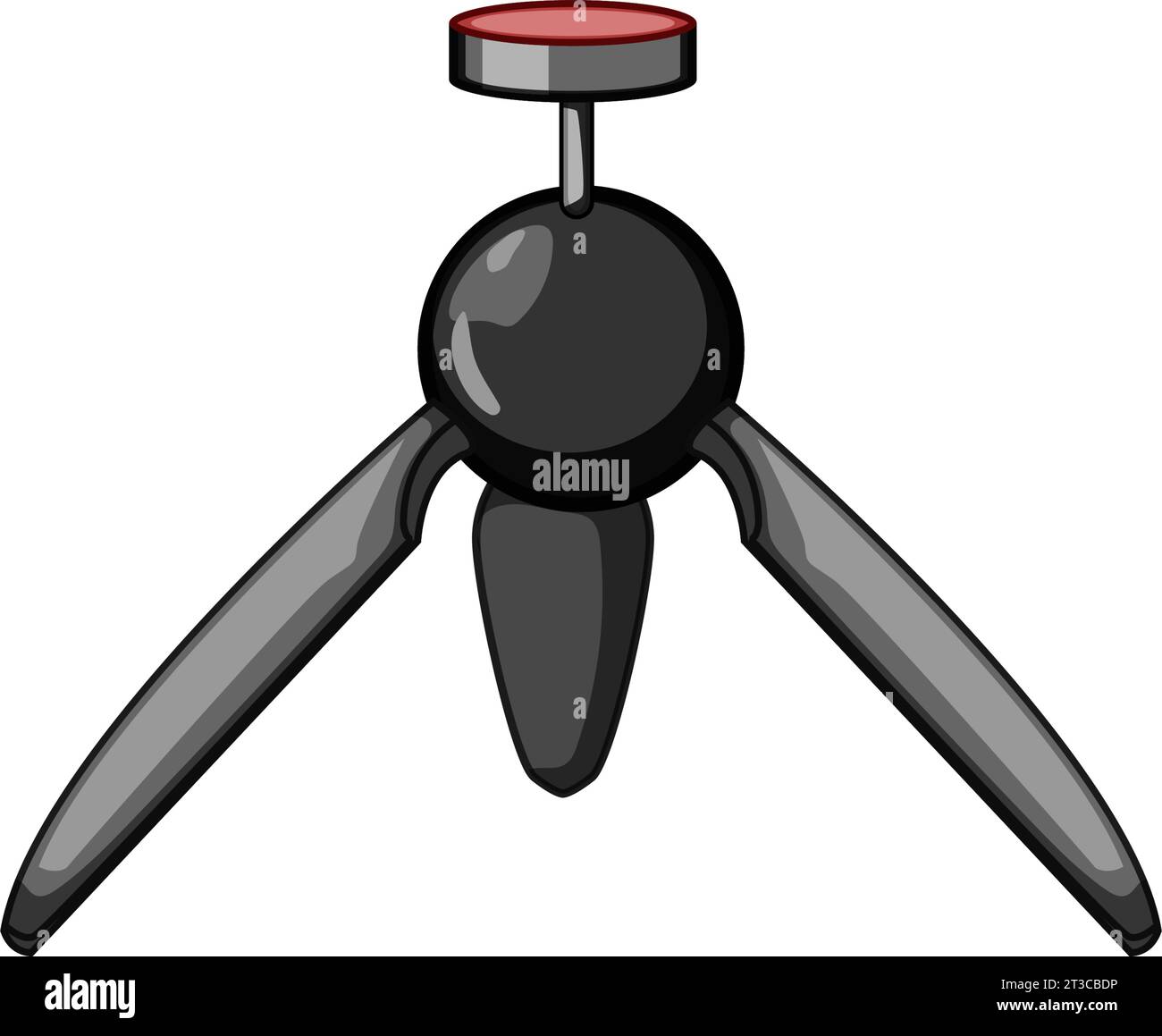 lens tripod camera cartoon vector illustration Stock Vector Image & Art ...