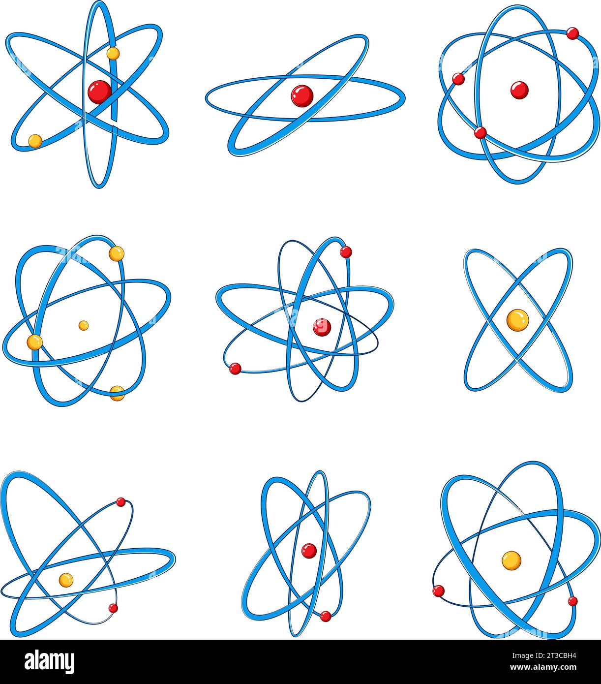 Ion light blue Stock Vector Images - Alamy