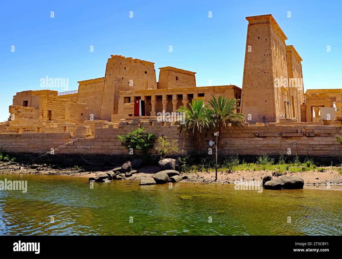 The Philae Temple Complex in Aswan, Egypt Stock Photo - Alamy