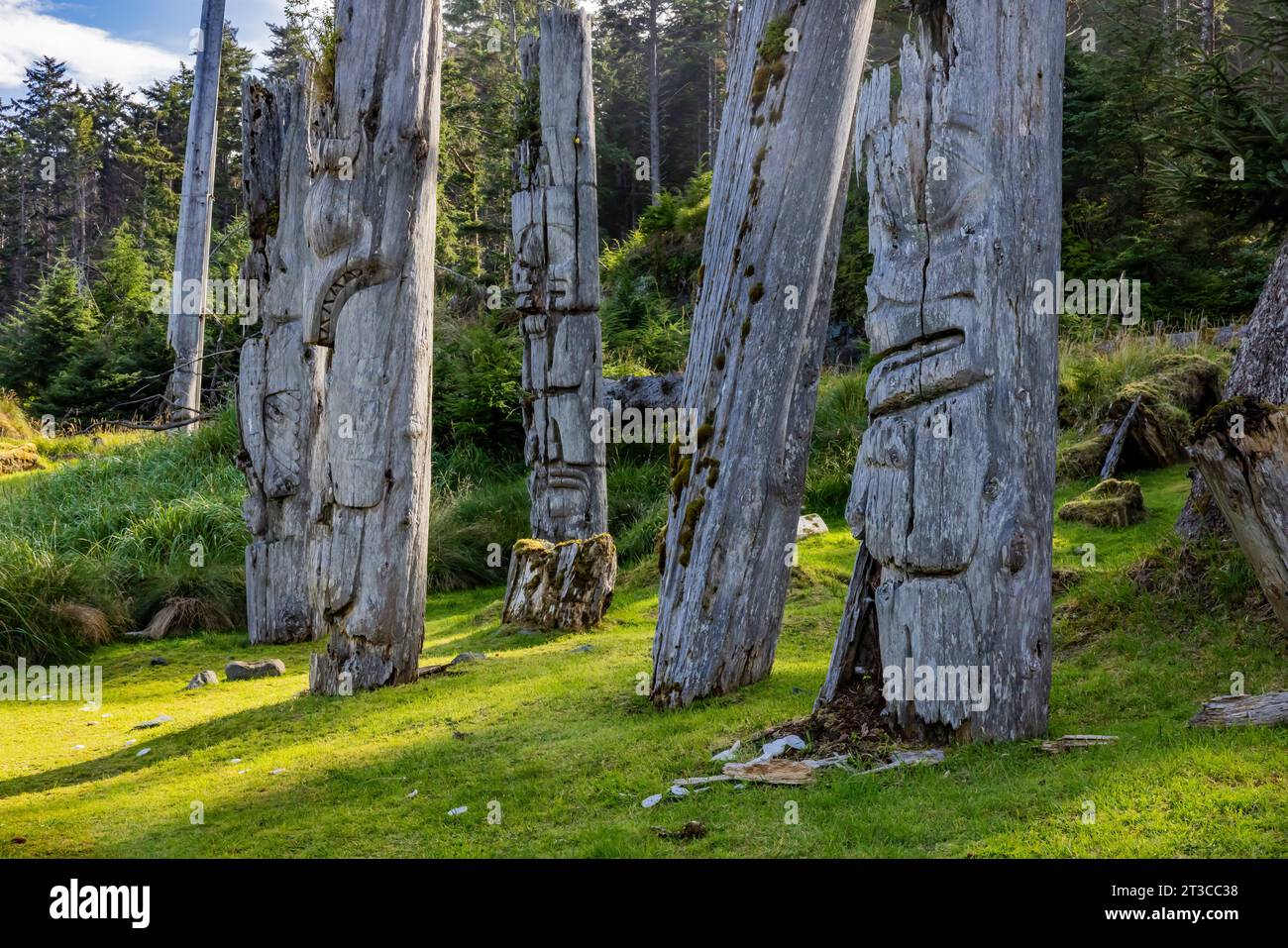 Haida watchmen hi-res stock photography and images - Alamy