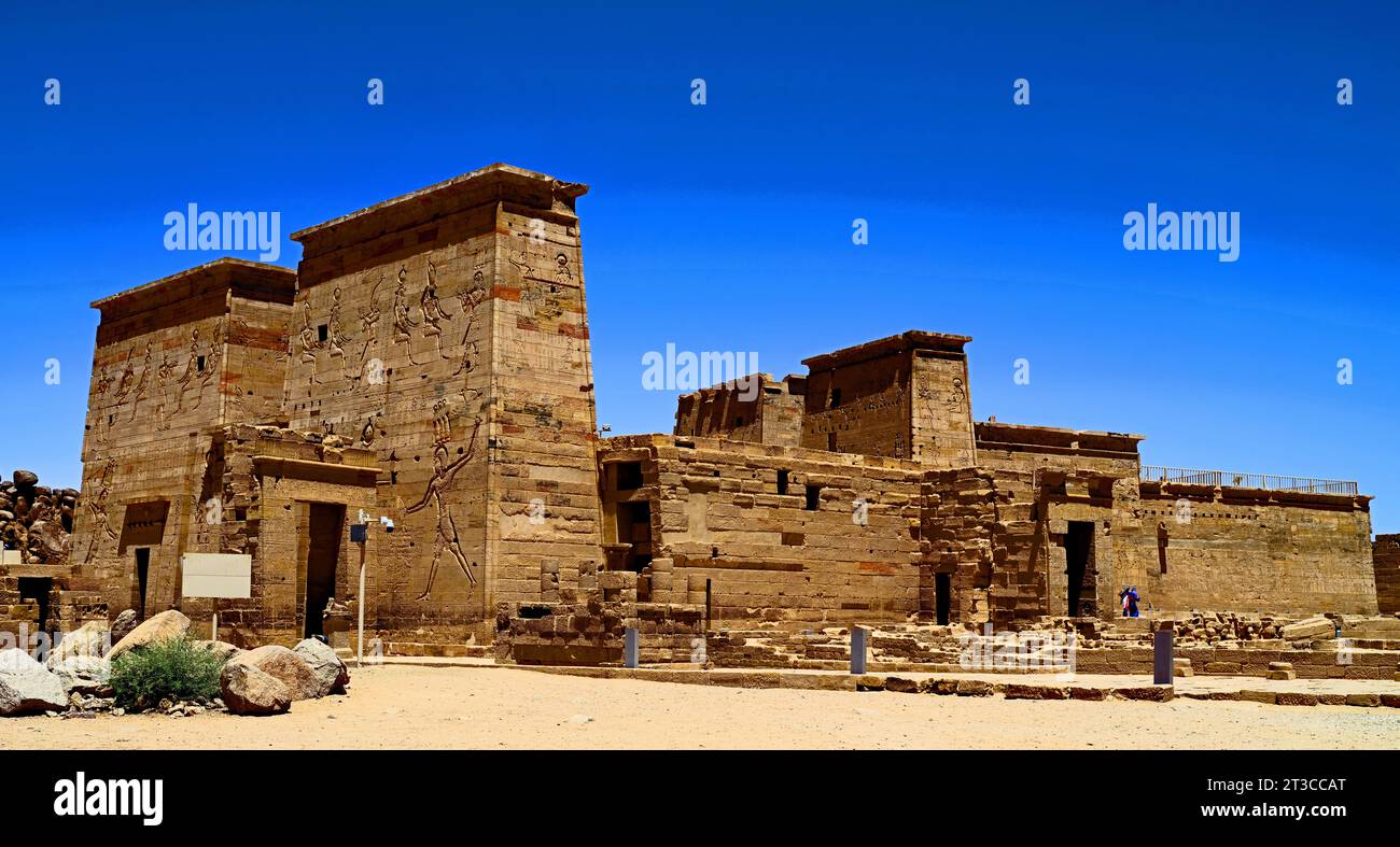 The Philae Temple Complex in Aswan, Egypt Stock Photo - Alamy