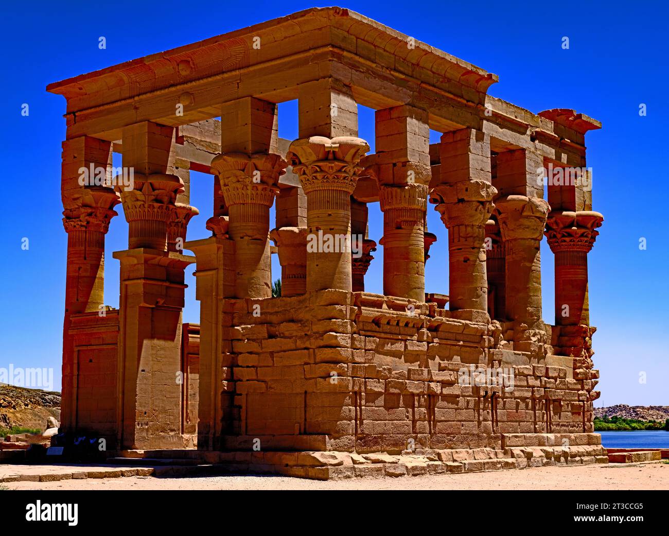 The Philae Temple Complex in Aswan, Egypt Stock Photo - Alamy