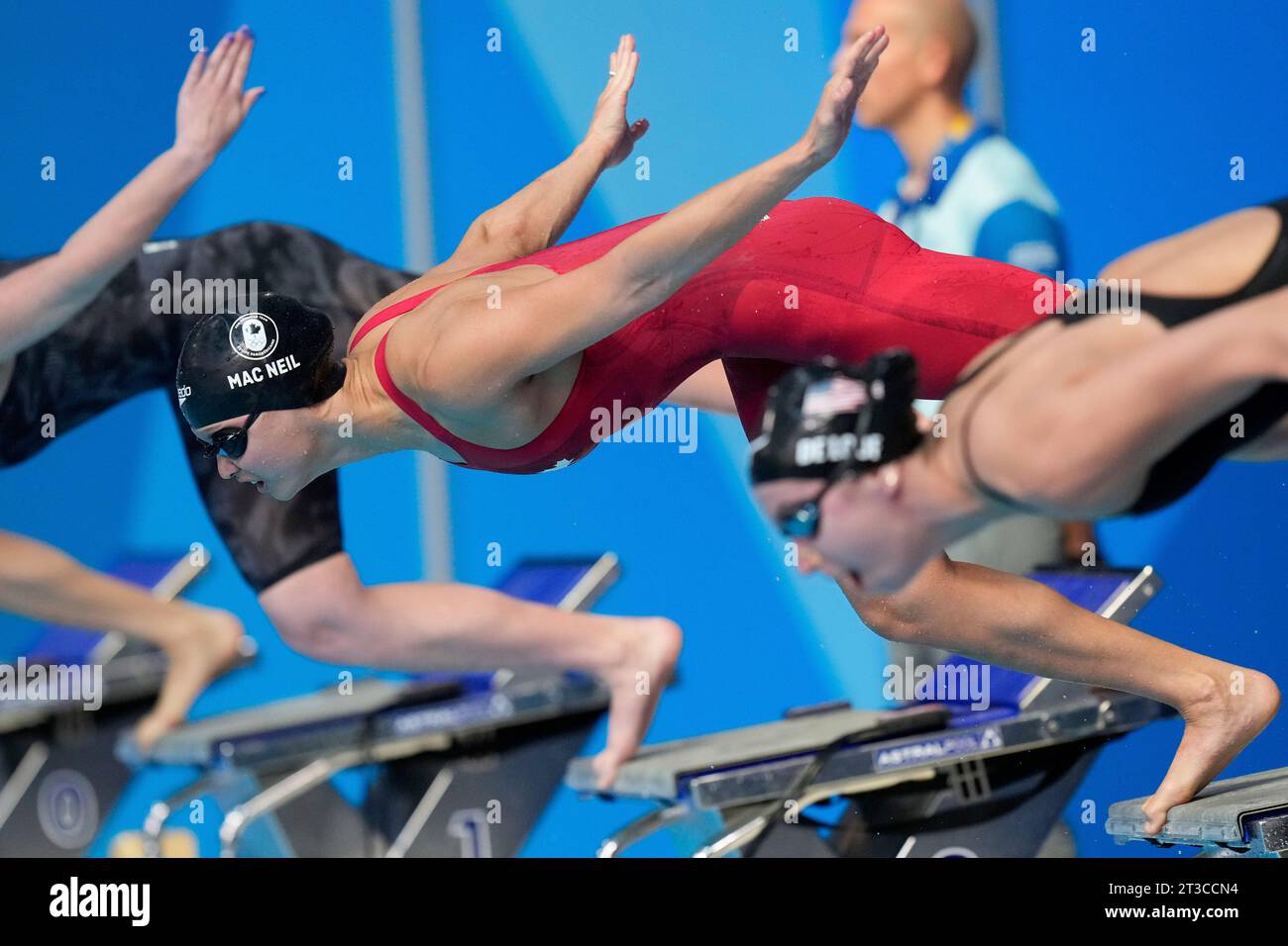 Canada's Maggie Mac Neil stars the women's 50-meters freestyle final at ...