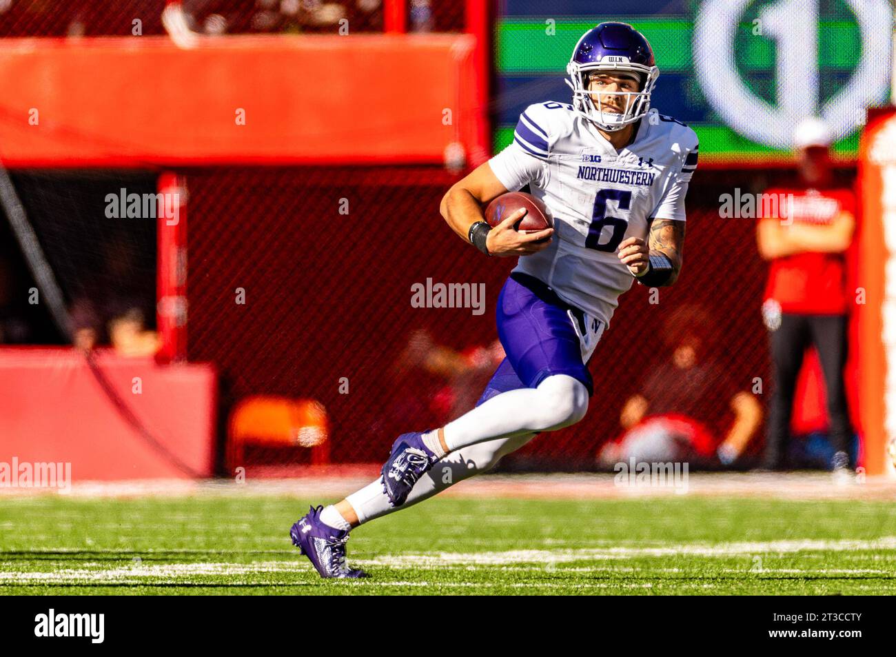 October 21, 2023 - Lincoln, NE. U.S. - Northwestern Wildcats ...