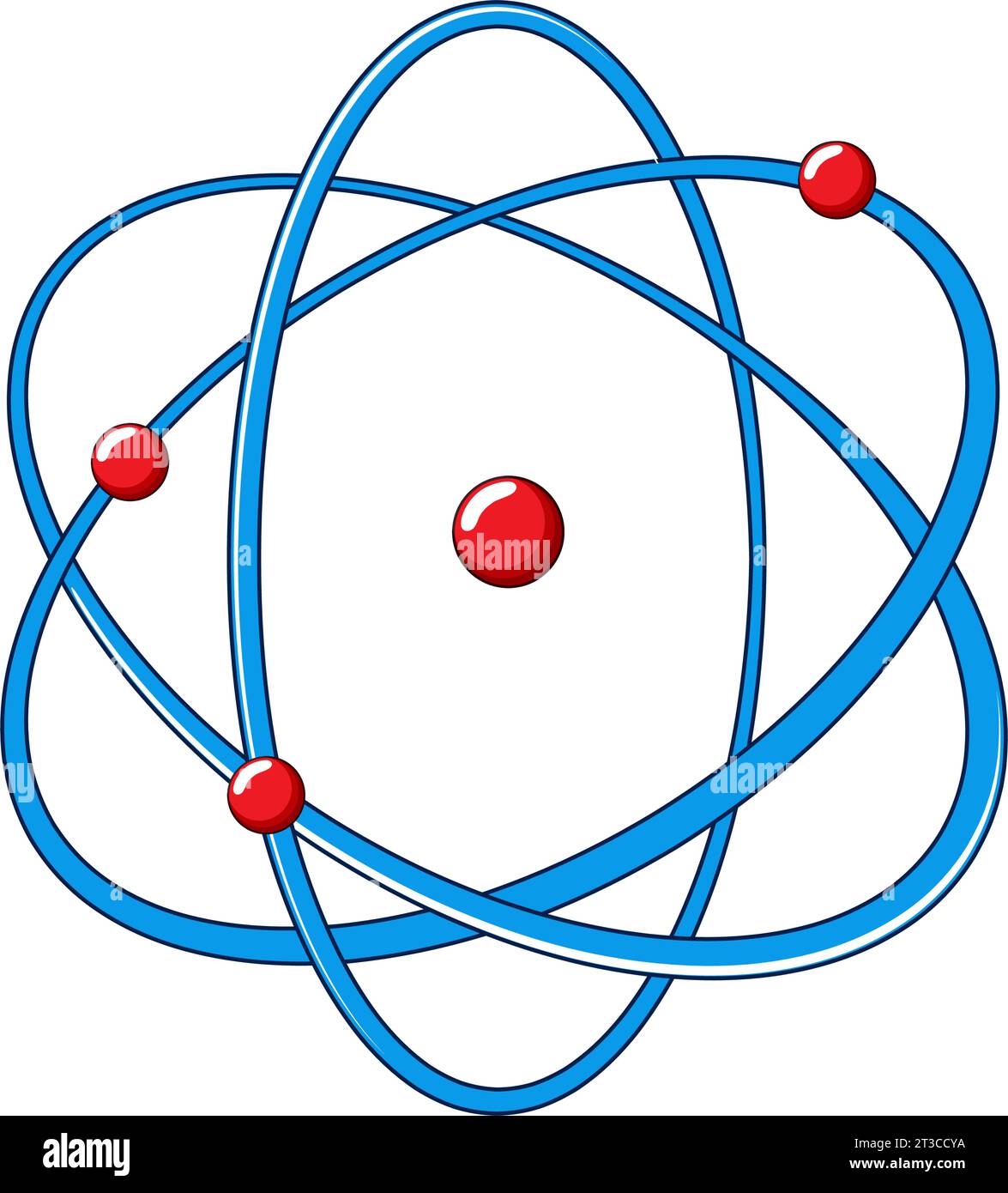 micro atom cartoon vector illustration Stock Vector Image & Art - Alamy