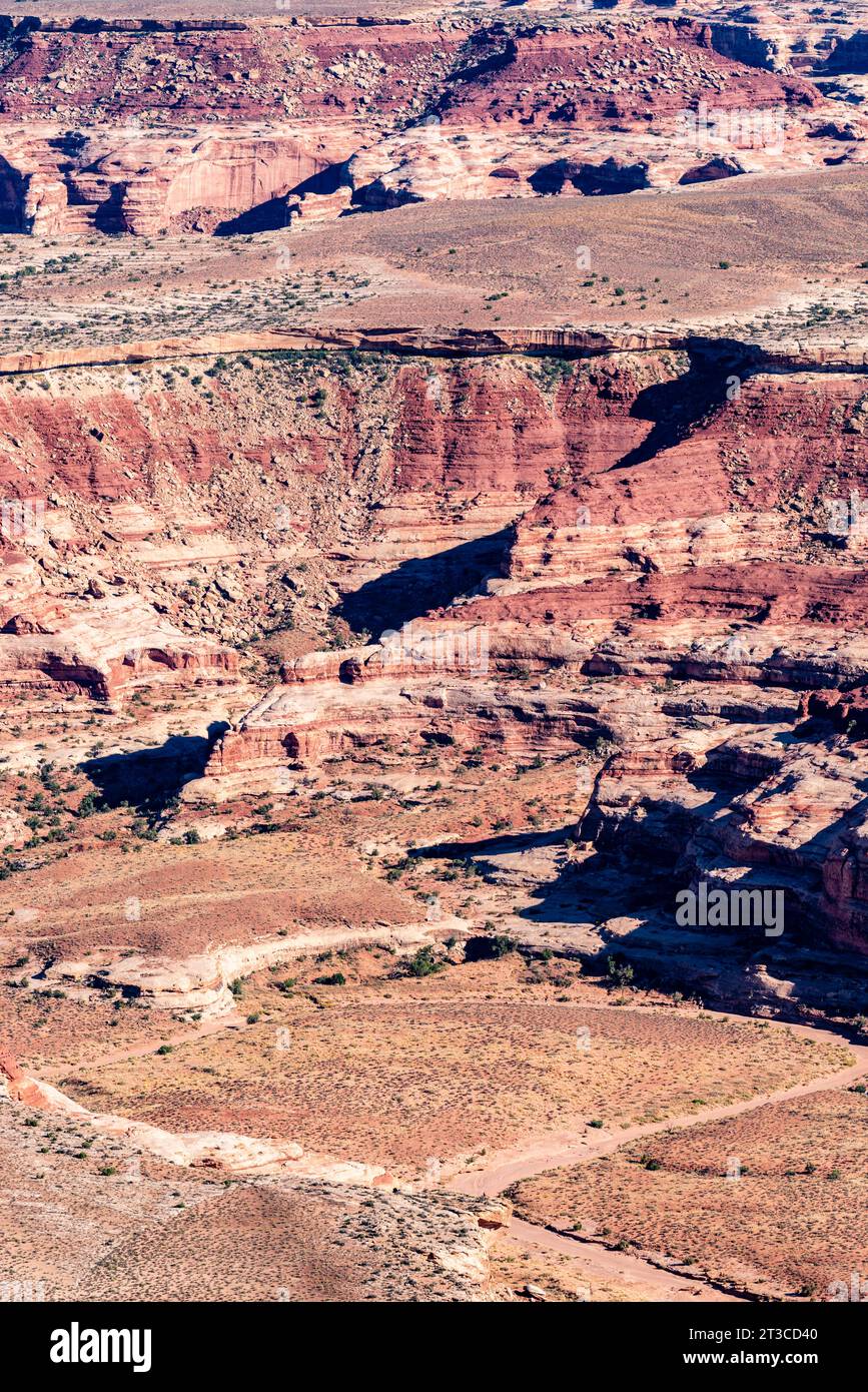 Photograph of Canyonlands National Park from Panorama Point in Glen ...