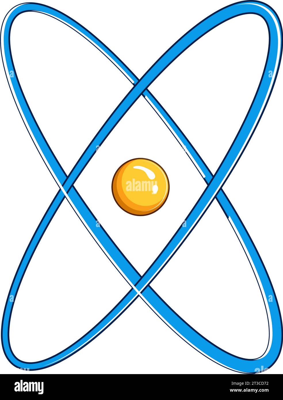 technology atom cartoon vector illustration Stock Vector Image & Art ...