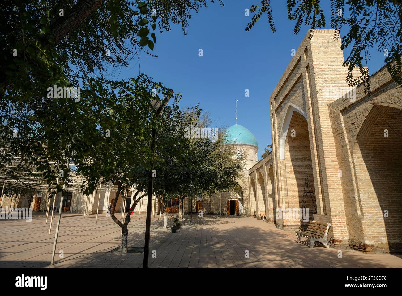 Kokand, Uzbekistan - October 24, 2023: Detail of the interior of the ...