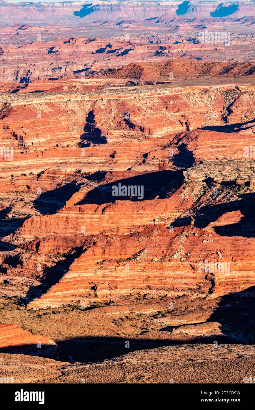 Photograph of Canyonlands National Park from Panorama Point in Glen ...
