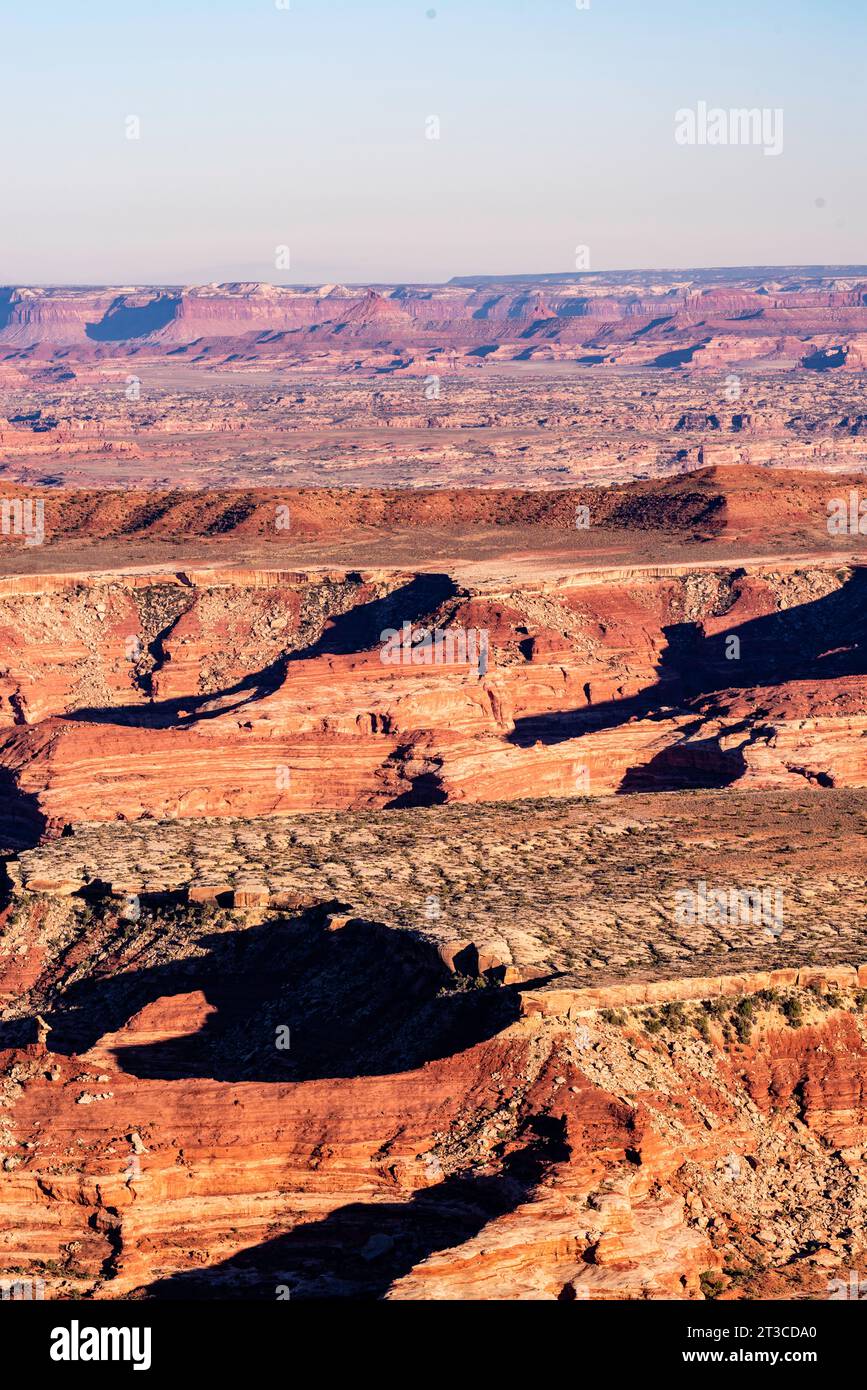 Photograph of Canyonlands National Park from Panorama Point in Glen ...