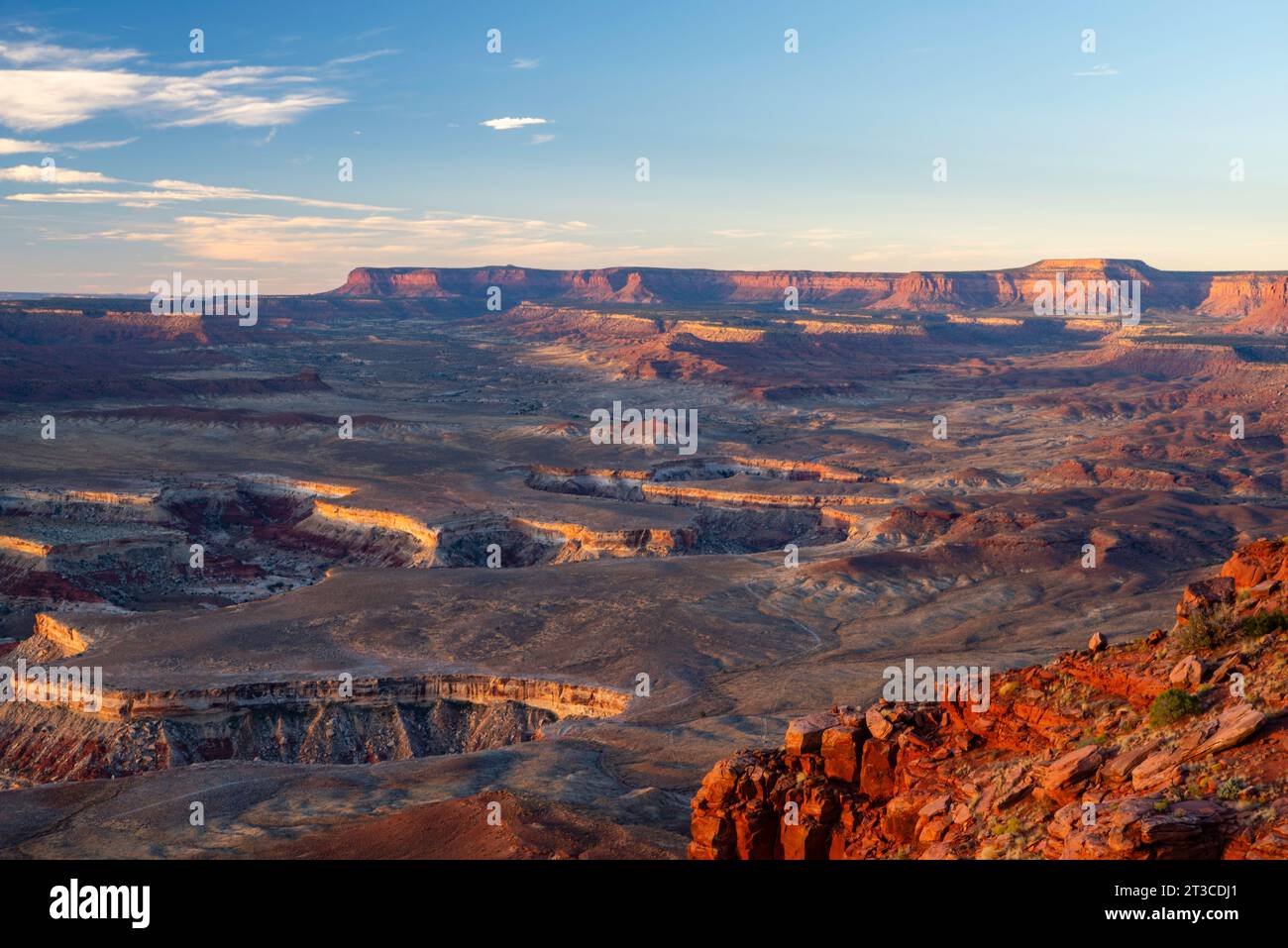Photograph of sunrise at Canyonlands National Park, taken from Panorama ...