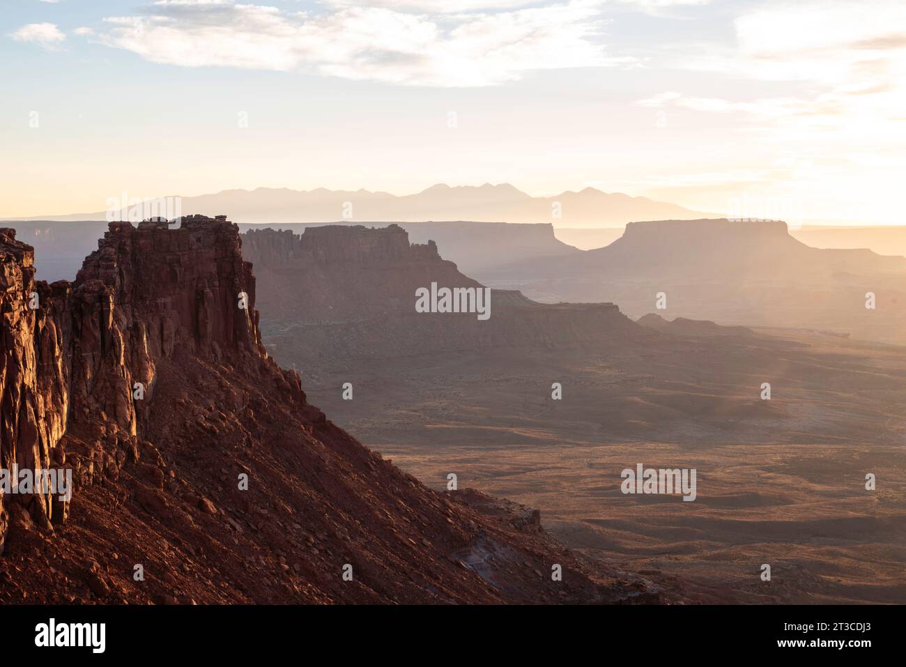 Photograph of sunrise at Panorama Point, Glen Canyon National ...