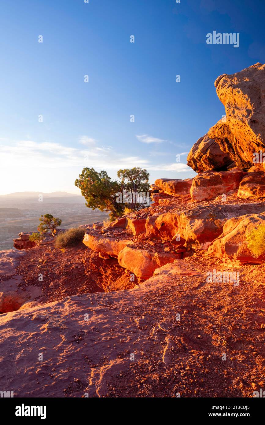 Photograph of sunrise at Panorama Point, Glen Canyon National ...