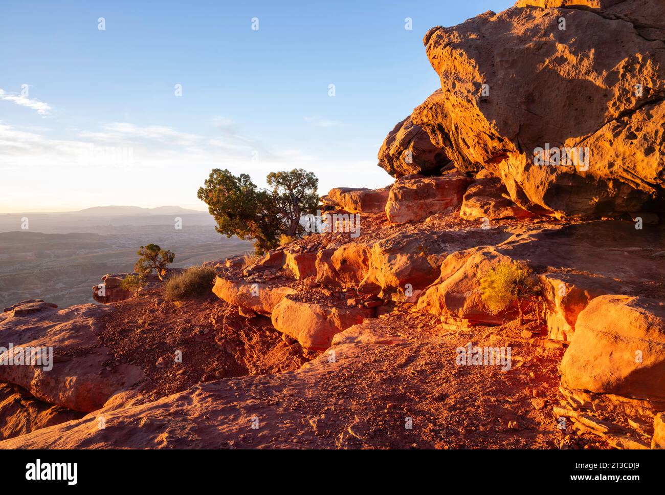 Photograph of sunrise at Panorama Point, Glen Canyon National ...