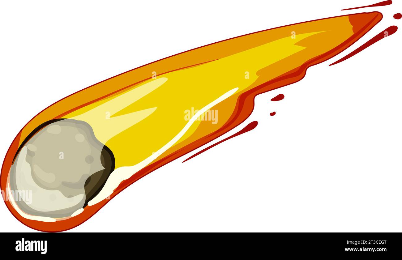 galaxy meteor cartoon vector illustration Stock Vector Image & Art - Alamy