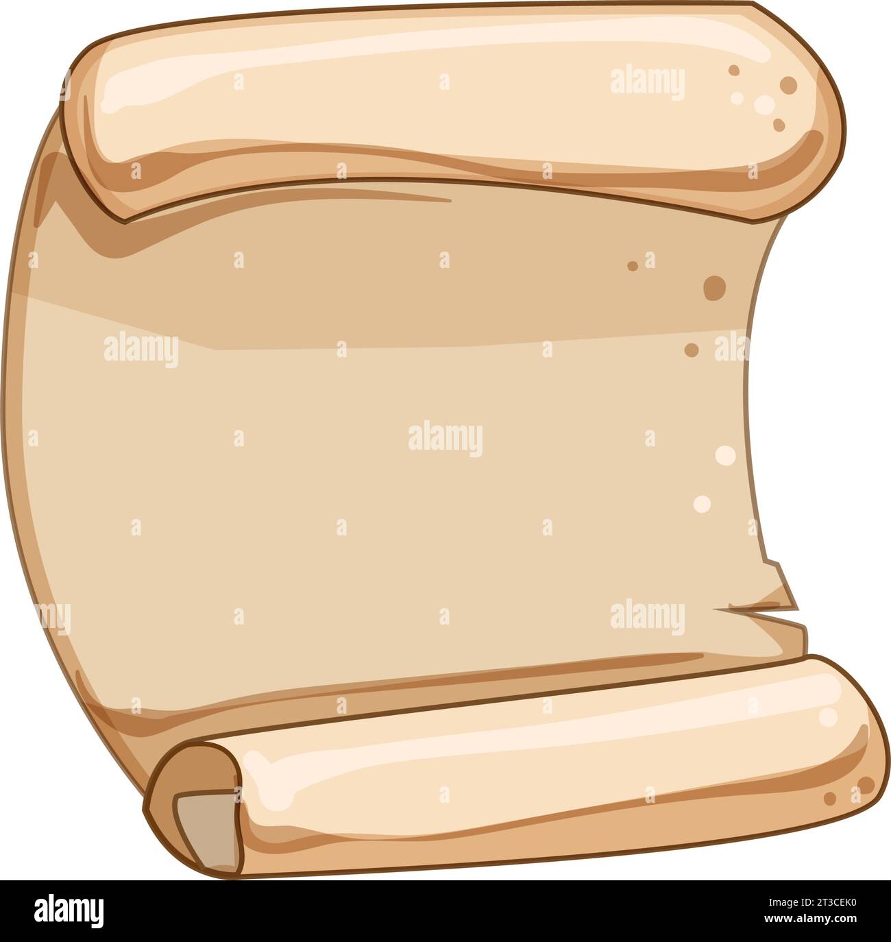 old papyrus parchment cartoon vector illustration Stock Vector Image & Art - Alamy