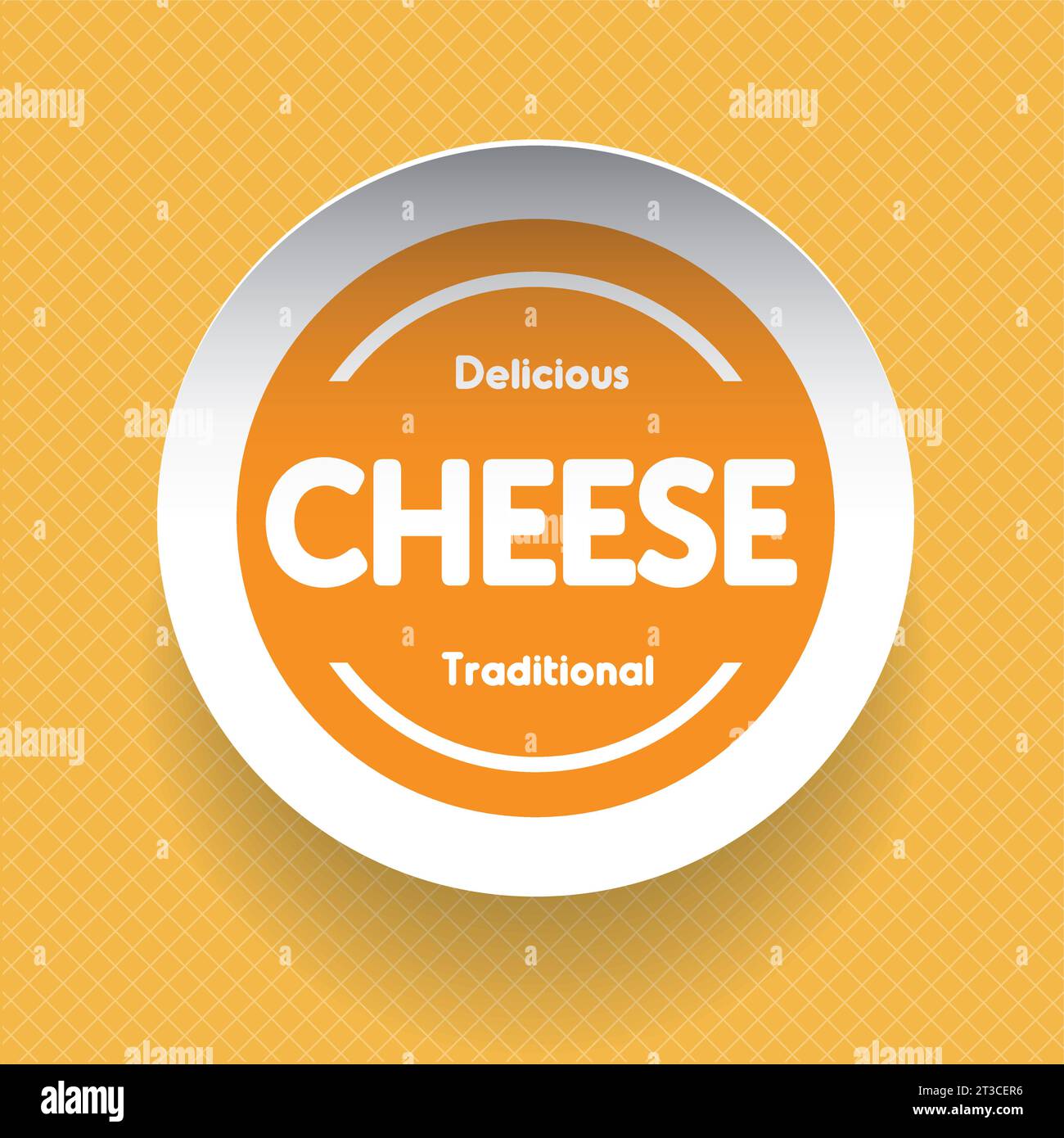Cheese label vector Stock Vector Image & Art - Alamy