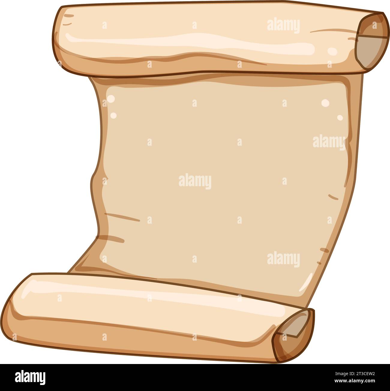 texture papyrus parchment cartoon vector illustration Stock Vector ...