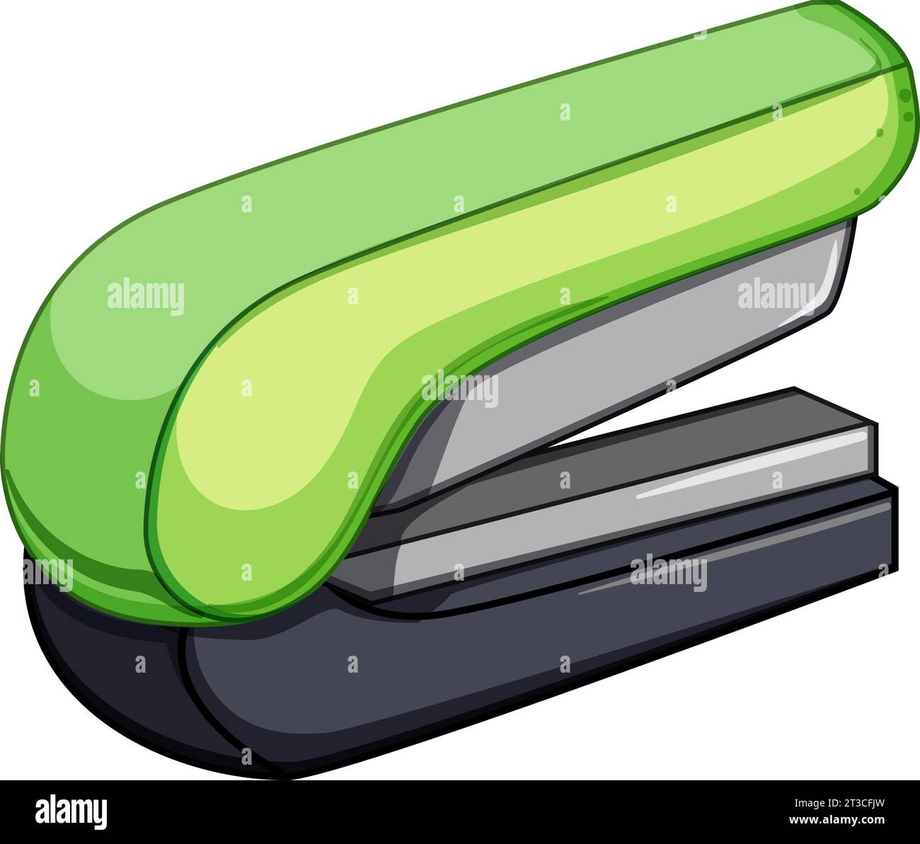 transportation stapler cartoon vector illustration Stock Vector Image ...
