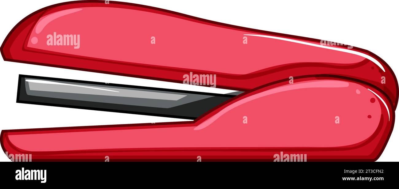 industrial stapler cartoon vector illustration Stock Vector Image & Art ...