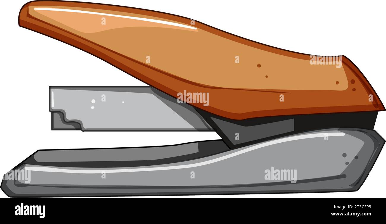 storage stapler cartoon vector illustration Stock Vector Image & Art ...