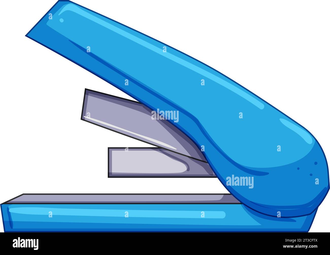 construction stapler cartoon vector illustration Stock Vector Image ...