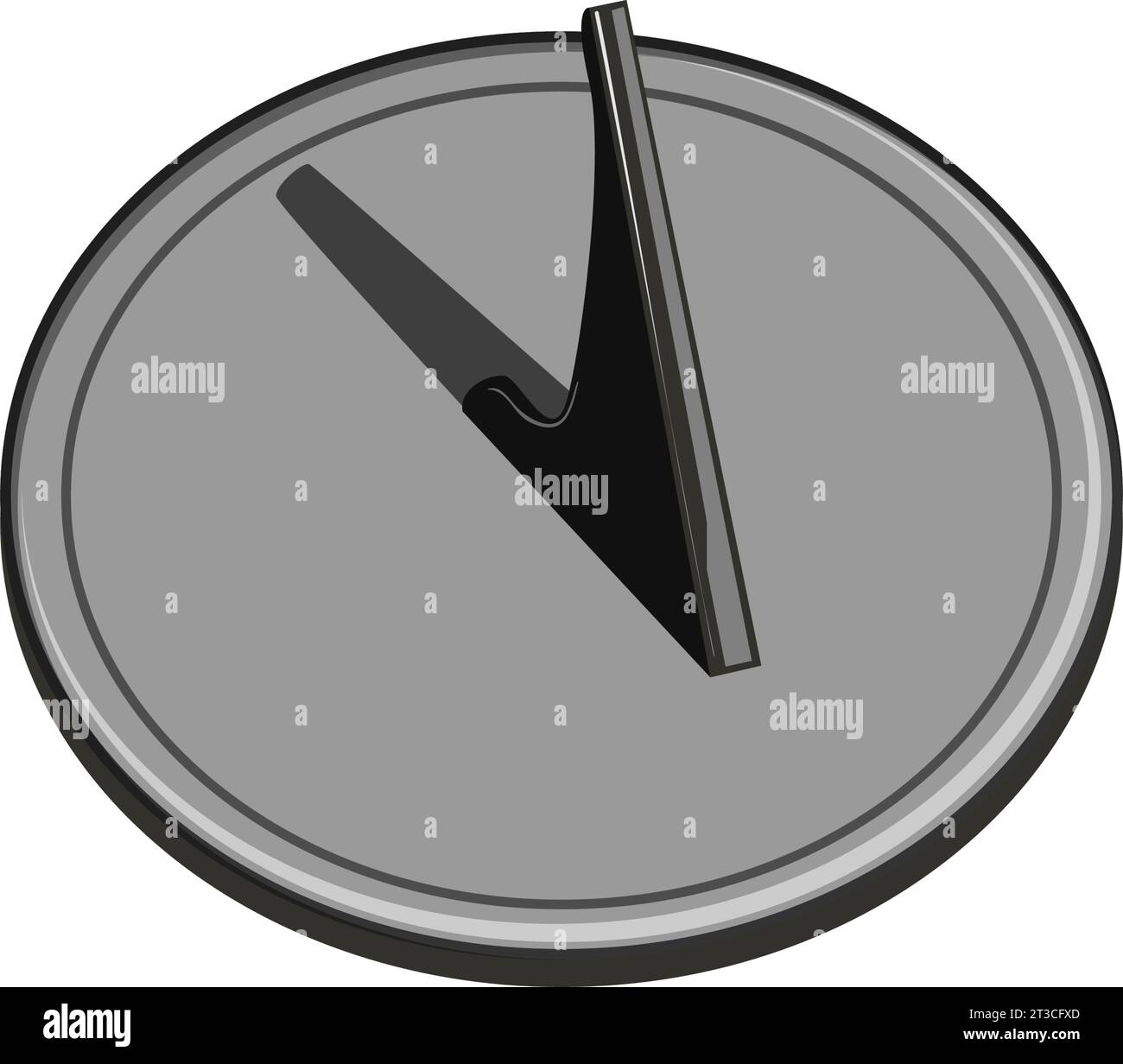 clock sundial cartoon vector illustration Stock Vector Image & Art - Alamy