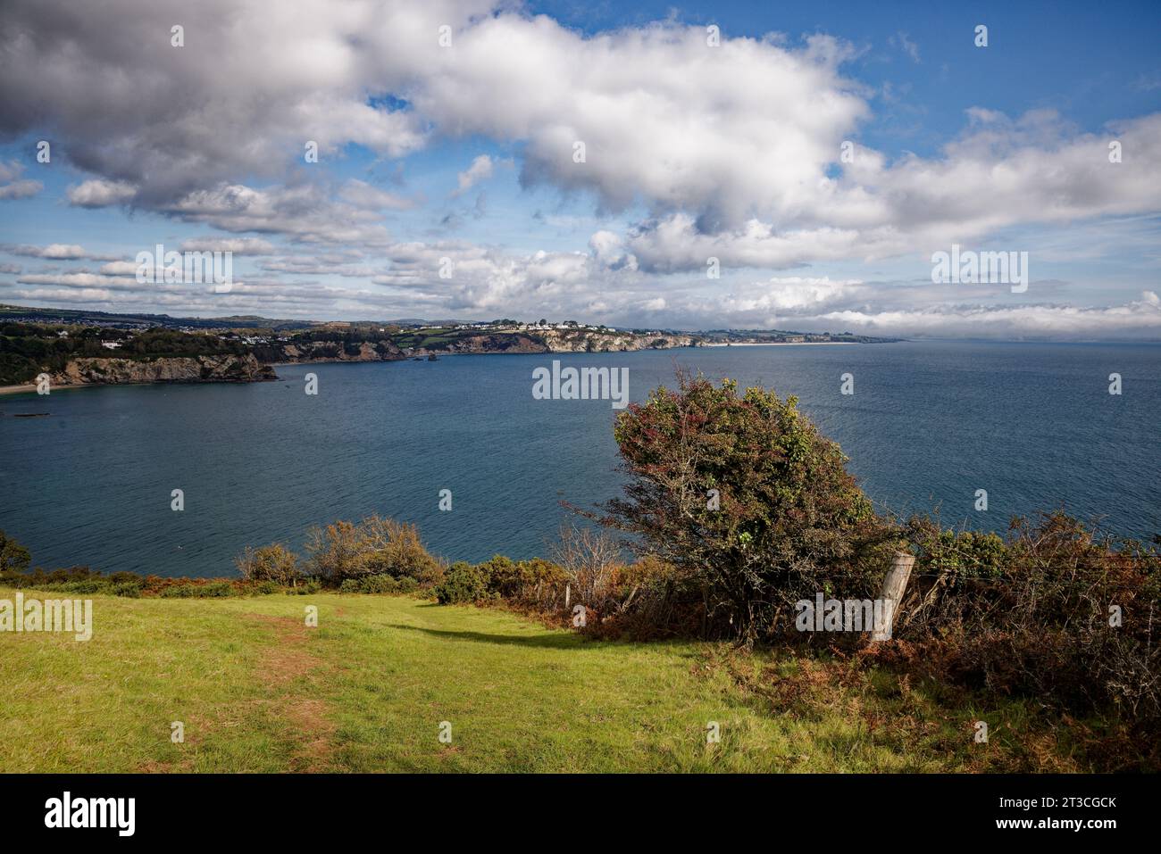 St Austell Bay Stock Photo - Alamy