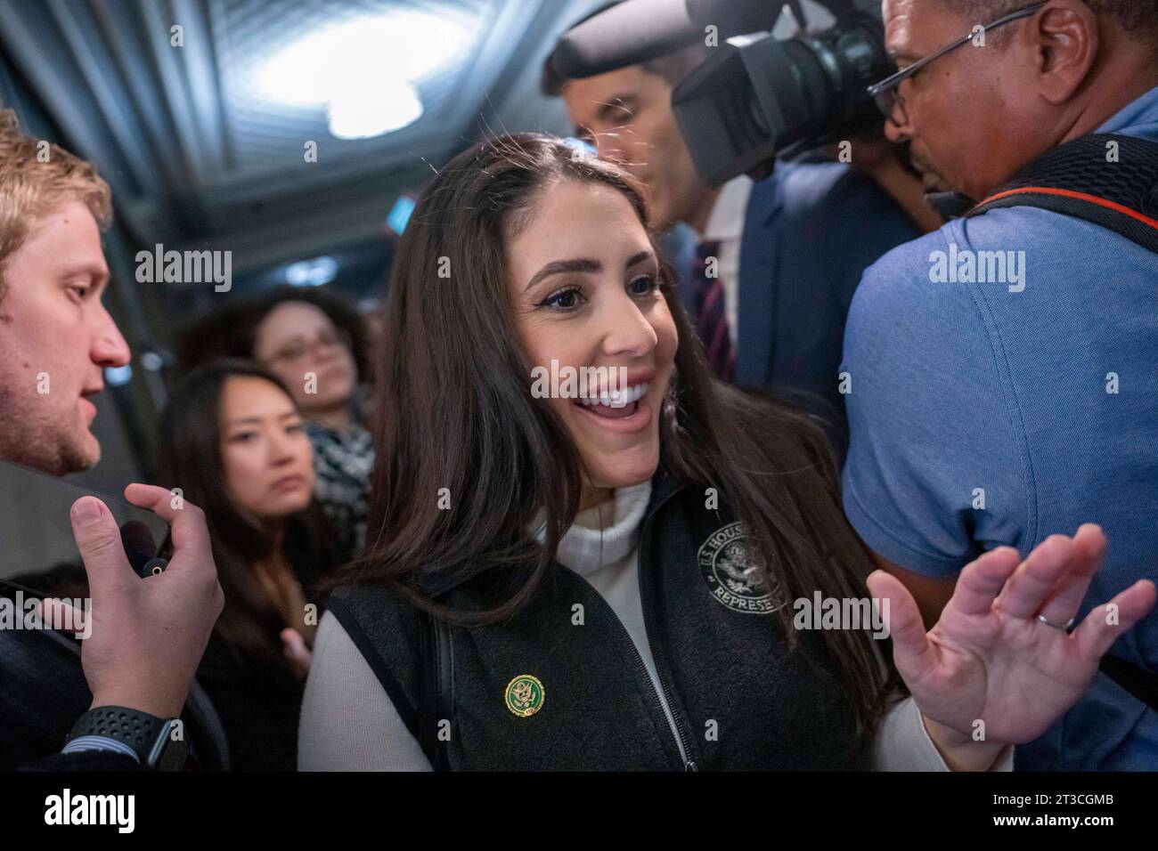 Rep Anna Paulina Luna R Fla Departs As Republicans Meet To Decide