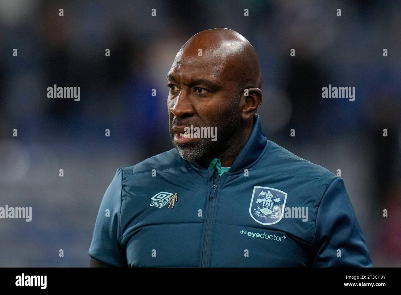 Darren Moore manager of Huddersfield Town during the Sky Bet ...