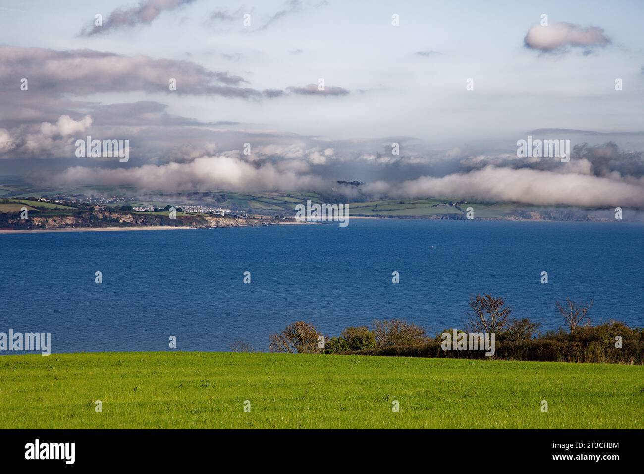 St Austell Bay, Cornwall Stock Photo - Alamy