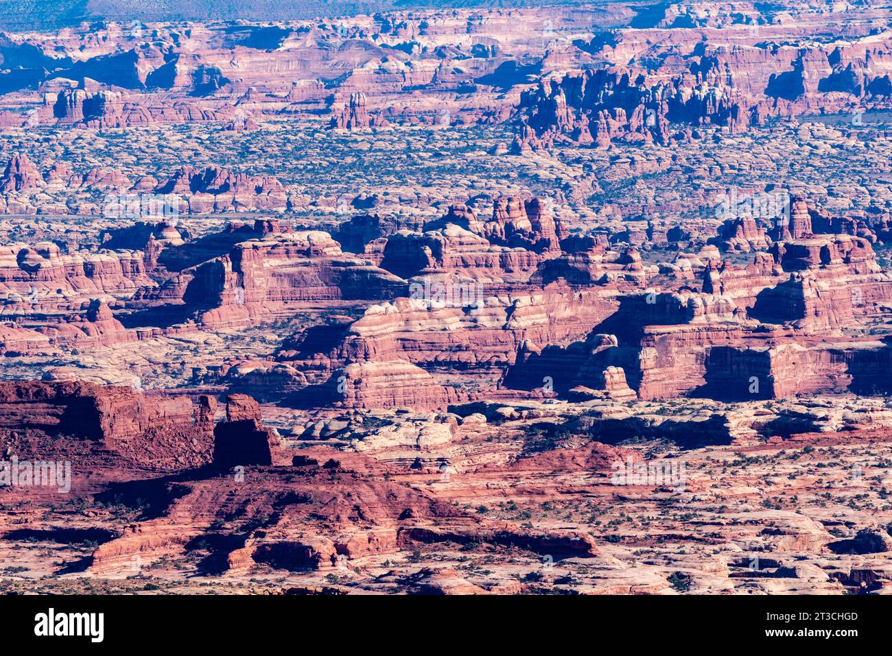Photograph of Canyonlands National Park from Panorama Point in Glen ...