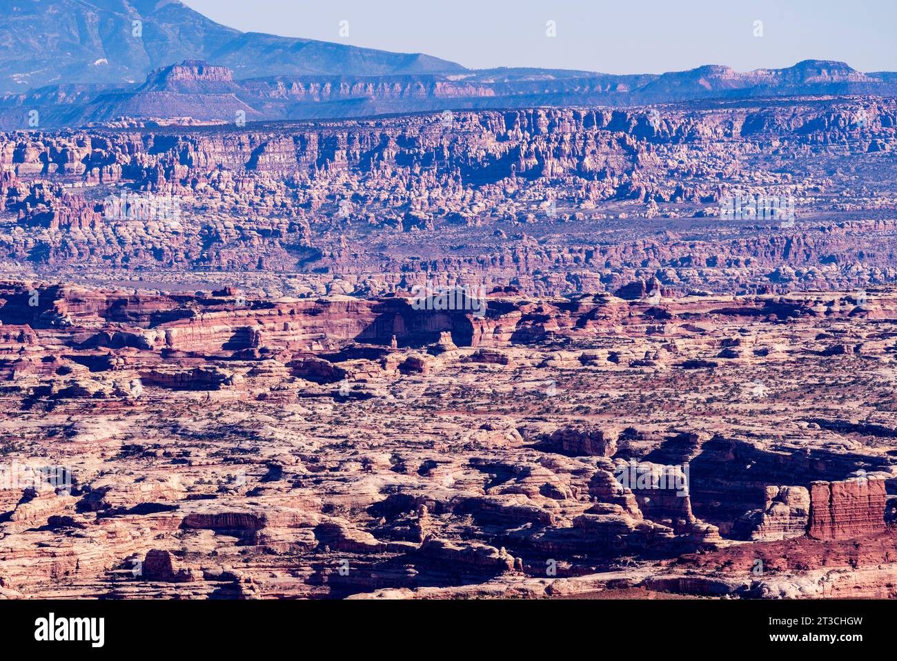 Photograph of Canyonlands National Park from Panorama Point in Glen ...