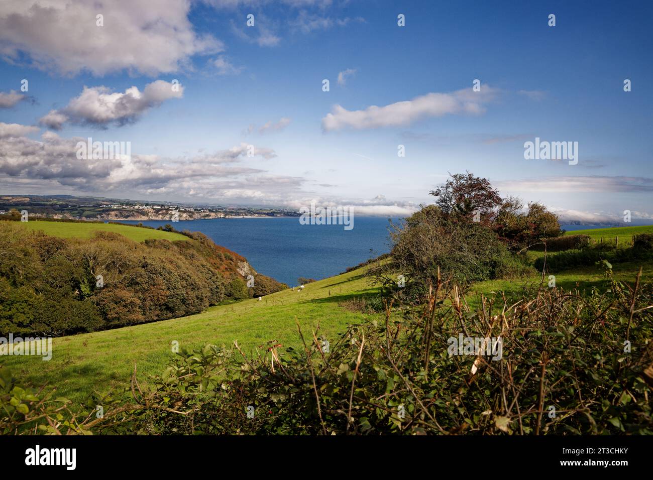 St Austell Bay Stock Photo - Alamy