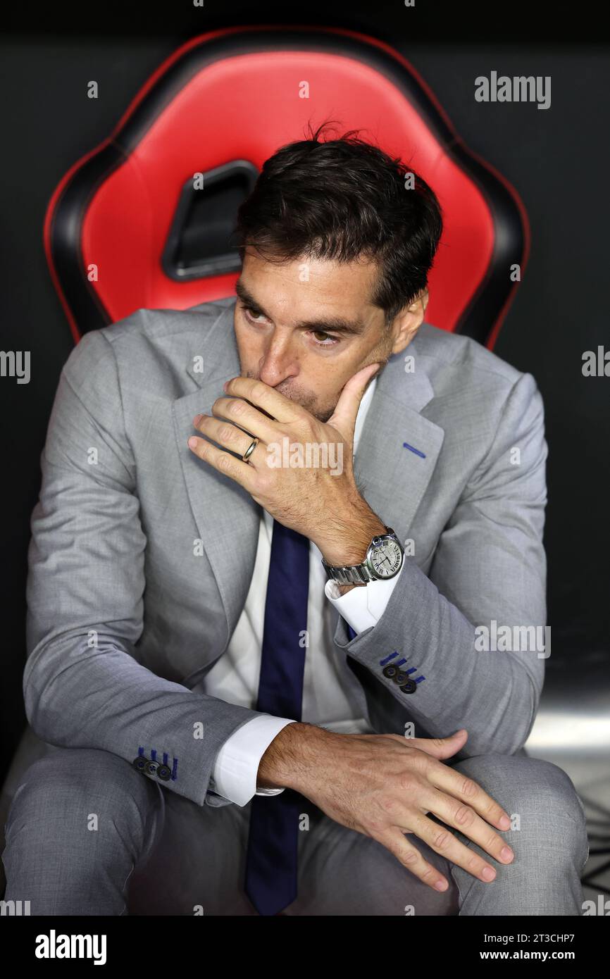 Sevilla manager Diego Alonso during the UEFA Champions League group B ...