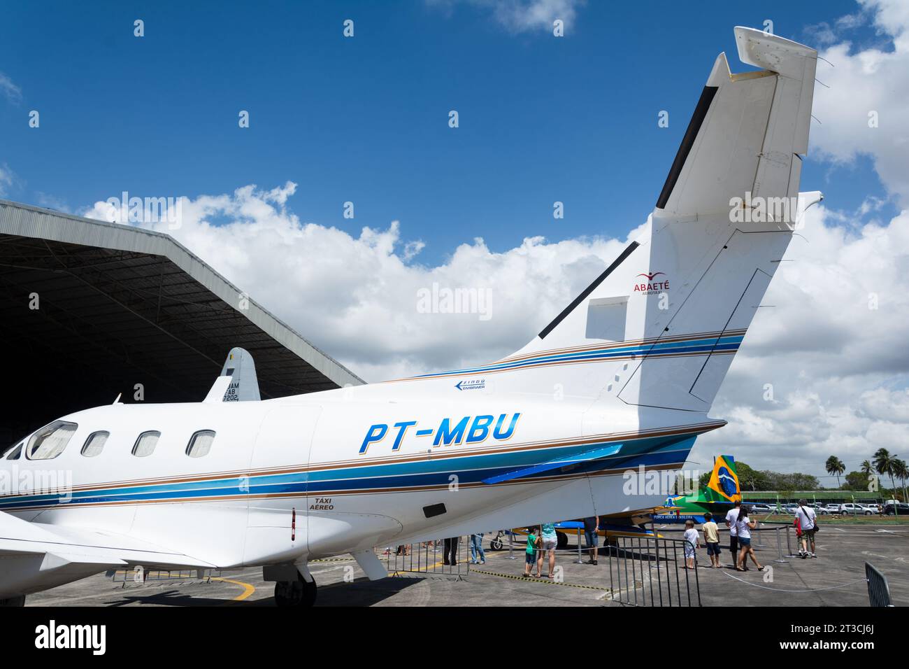Salvador, Bahia, Brazil - November 11, 2014: PT-MBU aircraft of the ...