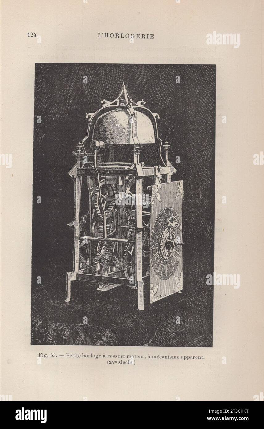 15th century french mantel clock hi-res stock photography and images ...