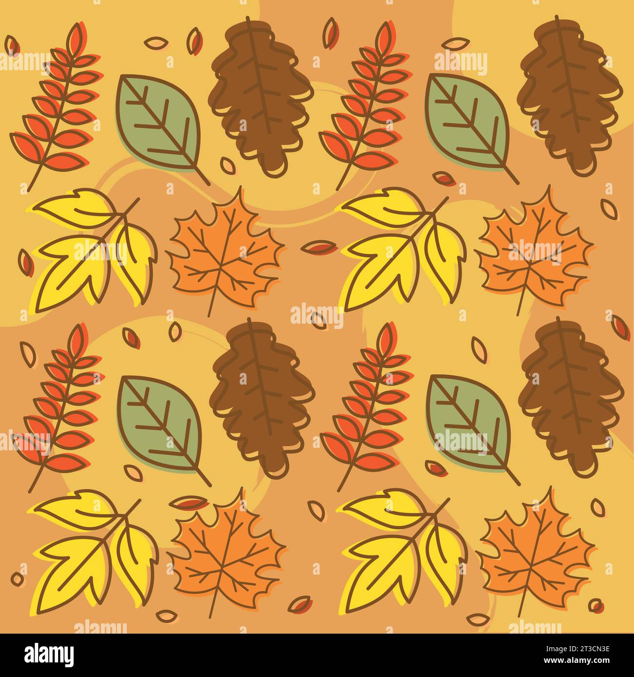 Fall foliage backdrop Stock Vector Images - Alamy