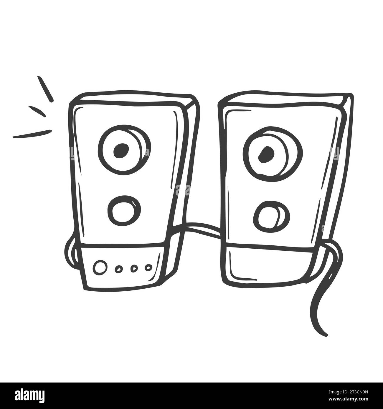 Desktop speakers hi-res stock photography and images - Alamy