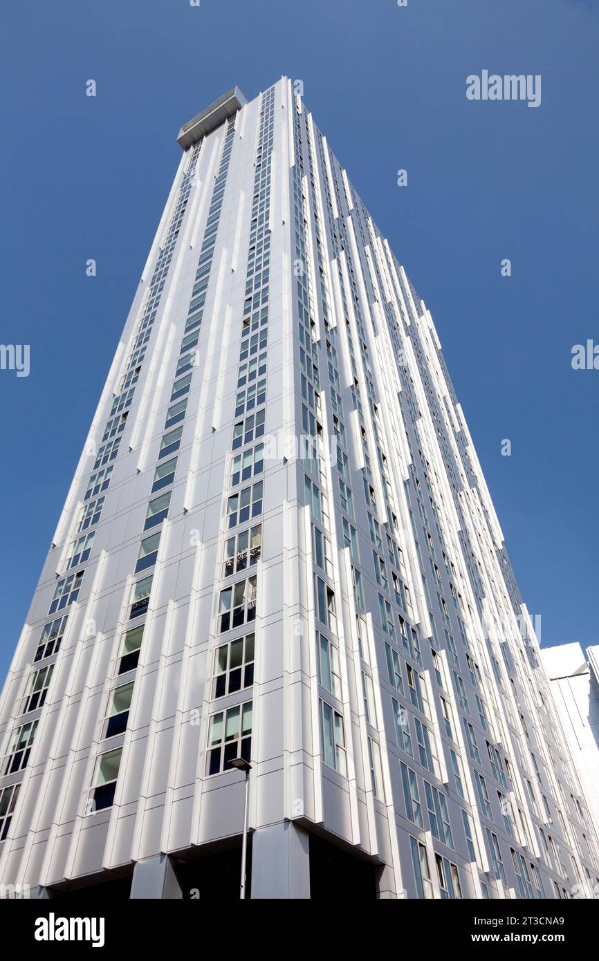 Affinity Living Embankment West apartment block, Salford, Manchester ...