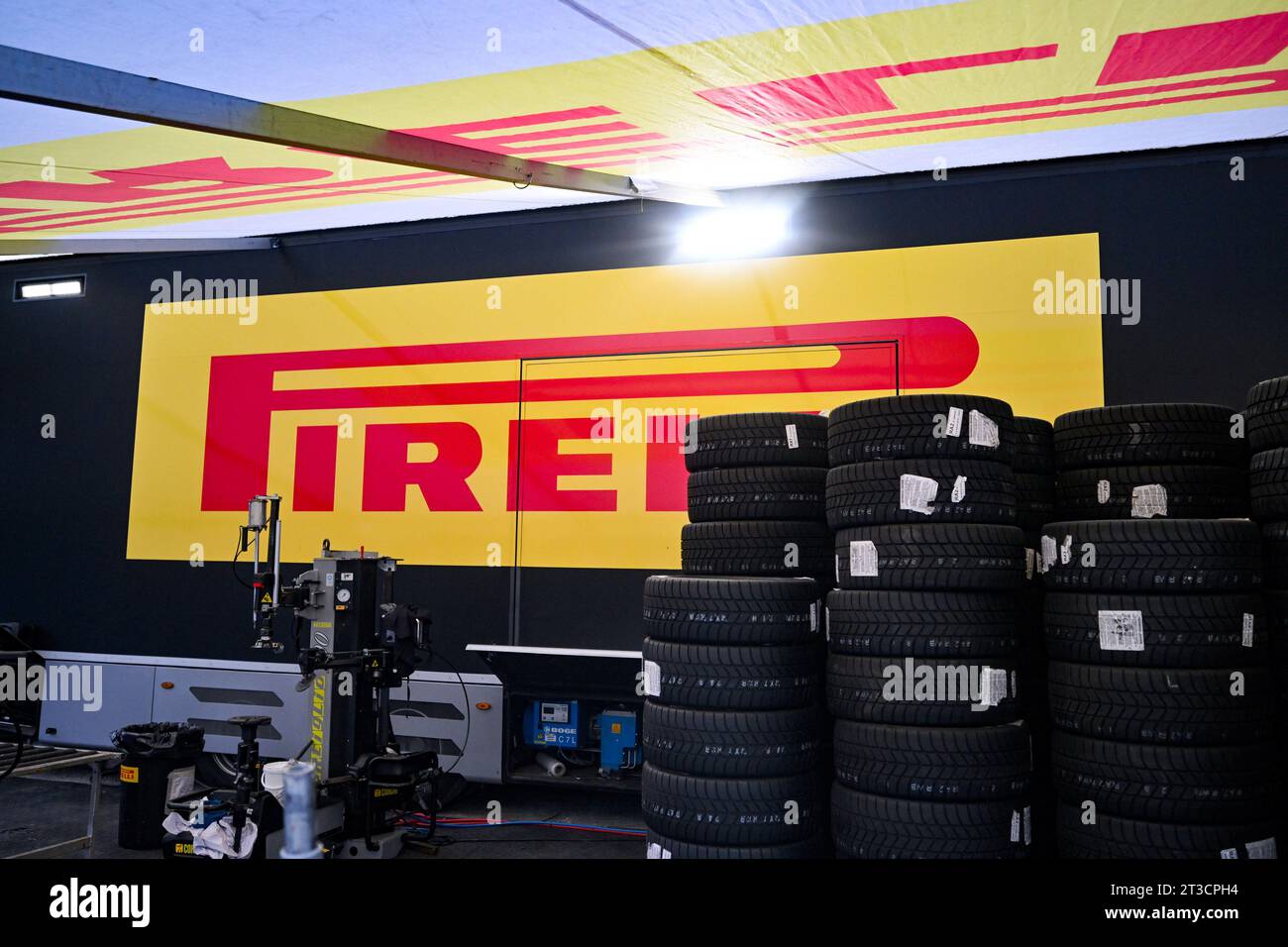 Passau, Germany. 25th Oct, 2023. Pirelli Tire Supplier, Durin, Fia ...
