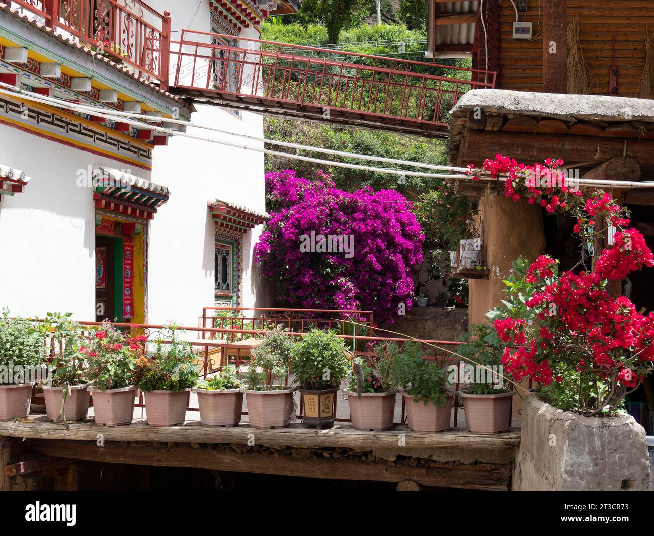 Tibetan farmhouse hi-res stock photography and images - Alamy